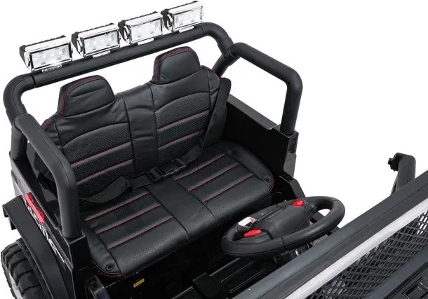 Elektrické autíčko Jeep BEAST 4x4 černé