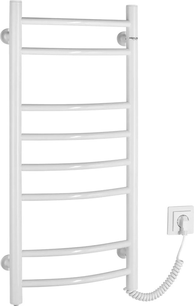 Aqualine Supe - Topné těleso 36x80 cm, 107 W, bílý SU140