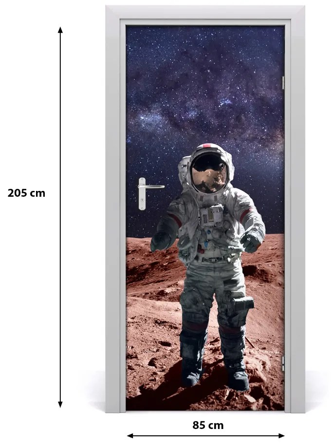 Fototapeta samolepící na dveře Astronaut 85x205 cm