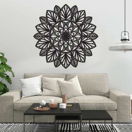 Mandala Květ života ze dřeva - Symbol harmonii pro váš domov | SENTOP HDF0255