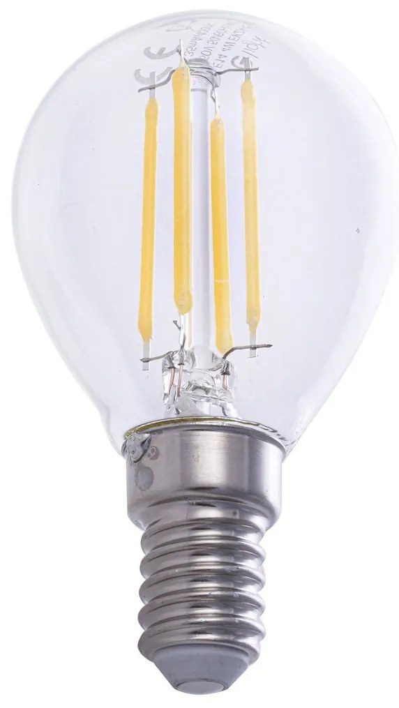 Dekorační LED žárovka E14 neutrální 4000k 4w 400 lm