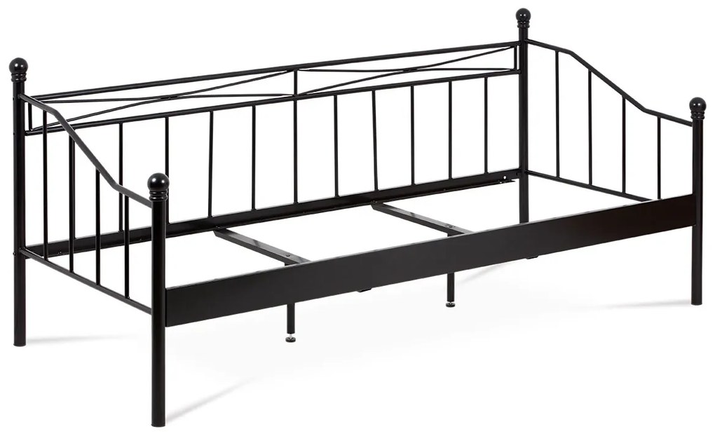 Postel 90x200cm BED-1905 BK černá Autronic Bílá