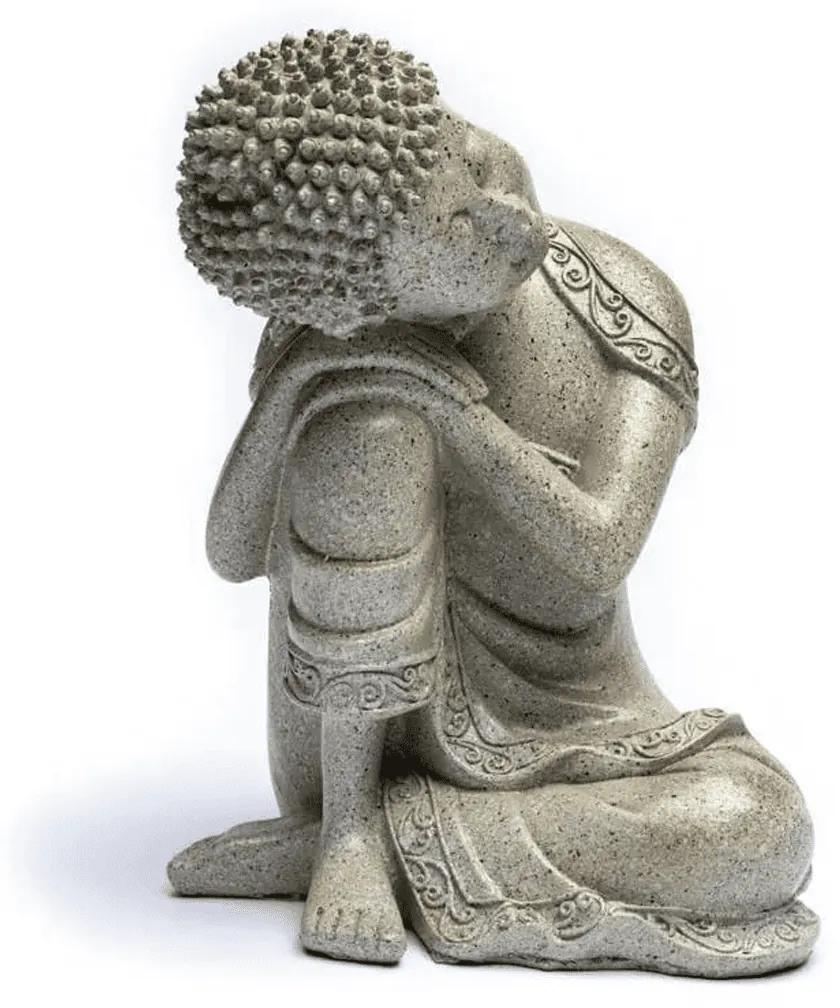 Milujeme Kameny Mírumilovný Buddha - soška Feng Shui