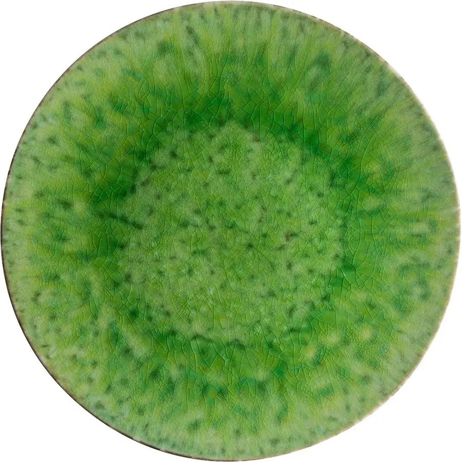 Zelený kameninový servírovací talíř Costa Nova Riviera, ⌀ 31 cm