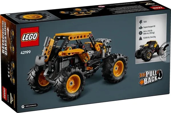 LEGO® Technic 42199 Monster Jam™ DIGatron™ s natahovacím motorem