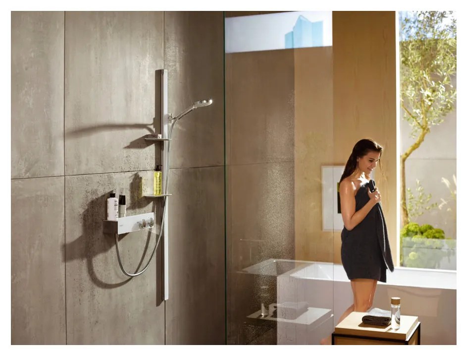 HANSGROHE Hansgrohe, polička na mýdlo E, chromová, HAN-26511000