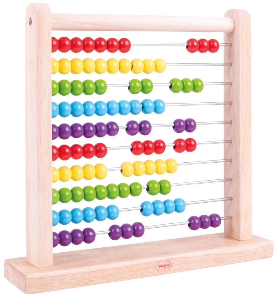 Bigjigs Toys Dřevěné počítadlo