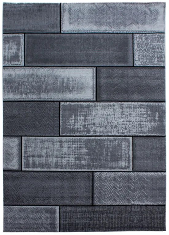 Ayyildiz koberce Kusový koberec Plus 8007 black - 80x150 cm