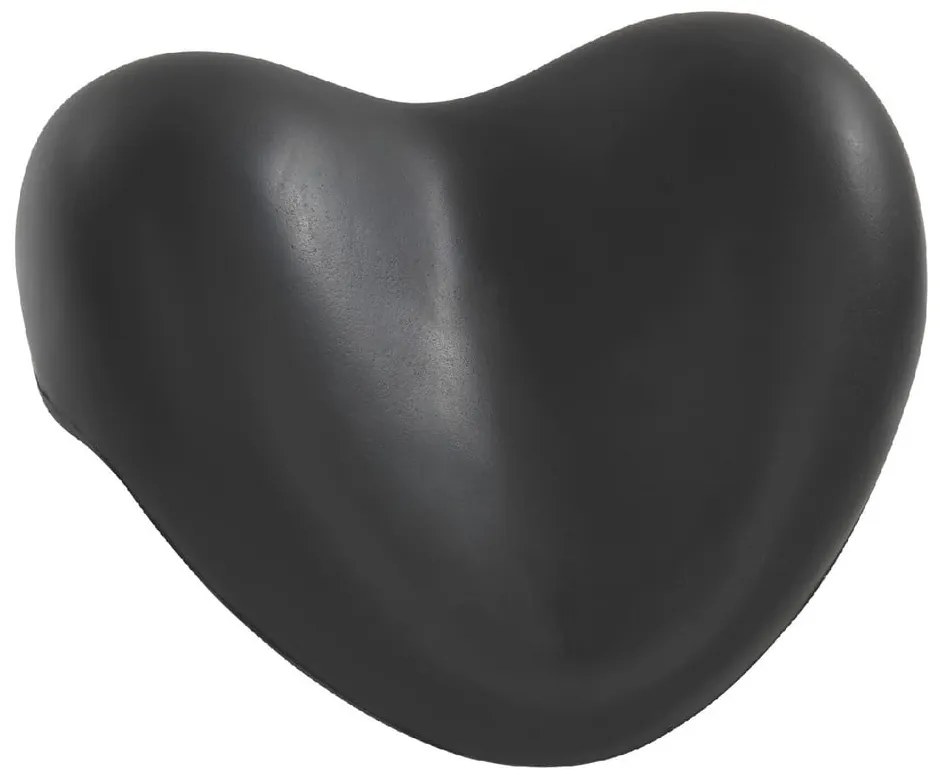 Černá opěrná podložka do vany Wenko Bath Pillow Black, 25 x 11 cm