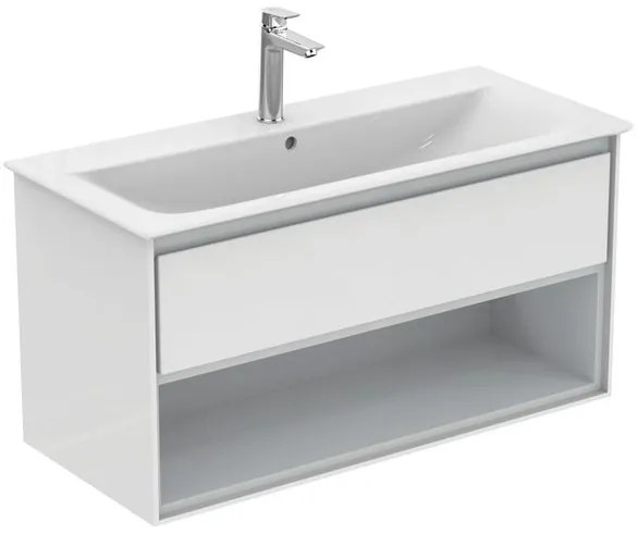 Ideal Standard Connect Air Skříňka pod umyvadlo, 100x44x51,7 cm, lesklá bílá E0828KN