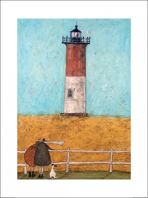 Umělecký tisk Sam Toft - Feeling the Love at Nauset Light, Sam Toft, (30 x 40 cm)