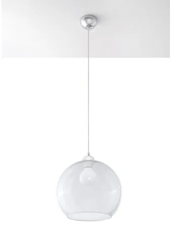 Lustr SOLLUX Ball E27 1x60W bez zdroje SL.0248 průhledné sklo