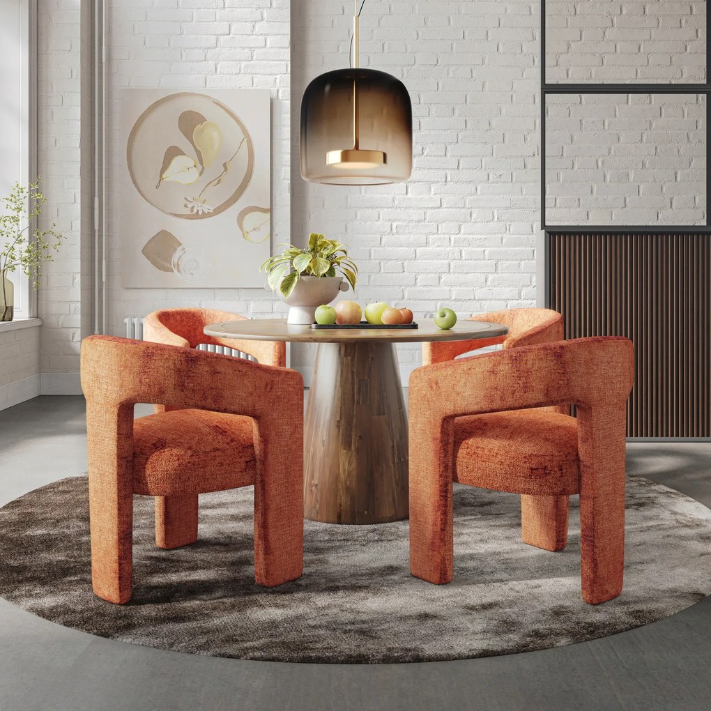 Designové čalouněné jídelní křeslo Leith - výběr z 18 provedení
