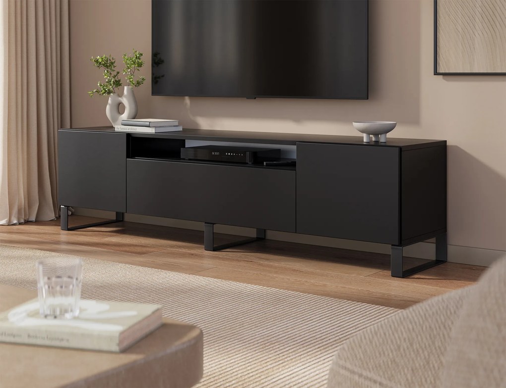 ADRK Furniture Femur 200 Stojací TV stolek ADRK-RTV-FEM-200-B