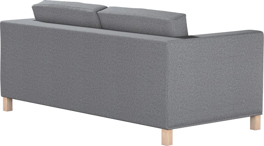 Potah na pohovku IKEA Karlanda rozkládací, krátký barva šedá látka pletený vzor