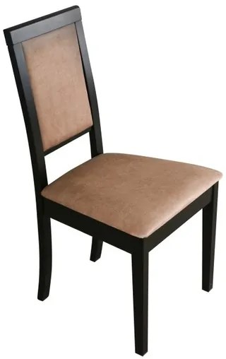 Drewmix jídelní židle ROMA 13 dřevo: černá, látka: látka s doplatkem