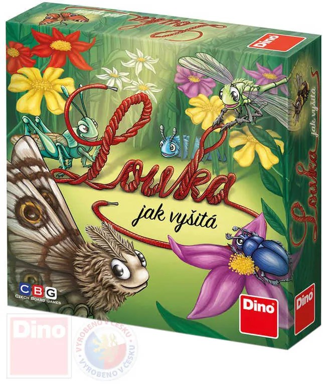 DINO Hra Louka jak vyšitá *SPOLEČENSKÉ HRY* dn631557