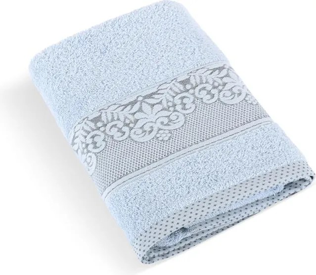 Bellatex Froté ručník a osuška kolekce Orchidea Modrá 50x100 cm