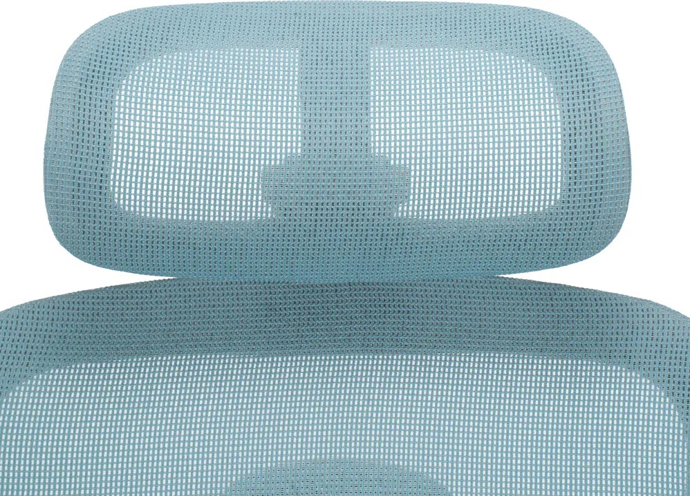Ergonomická kancelářská židle NEONIT - neomint síťovina / šedá látka / nosnost 150 kg