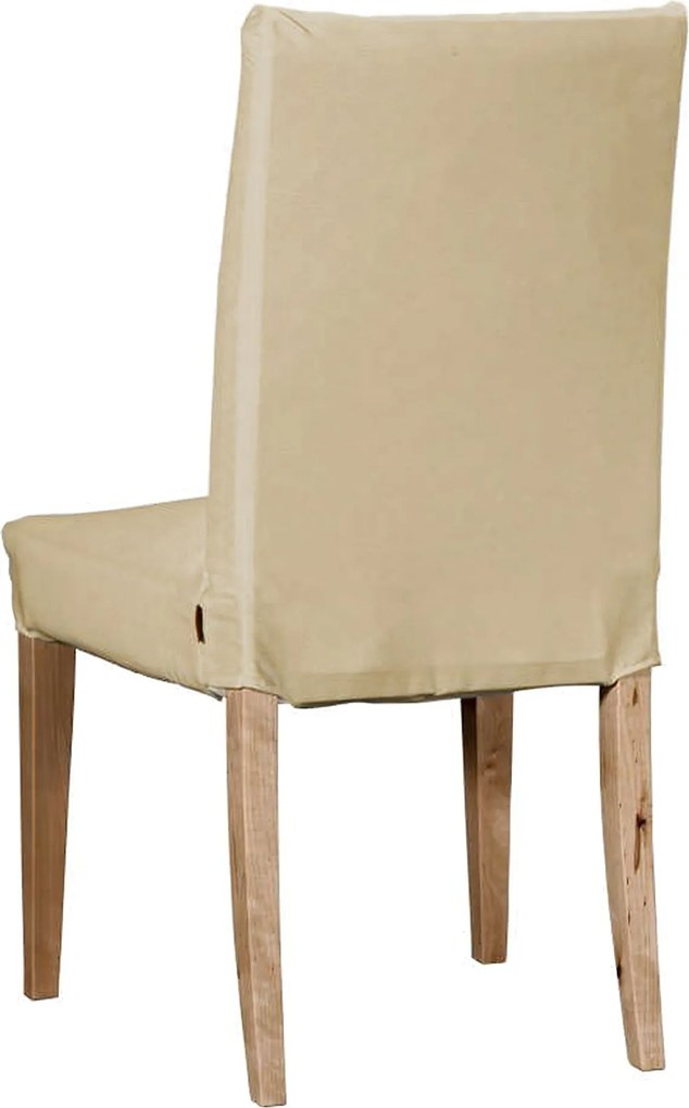 Potah na židli IKEA Henriksdal, krátký barva béžová