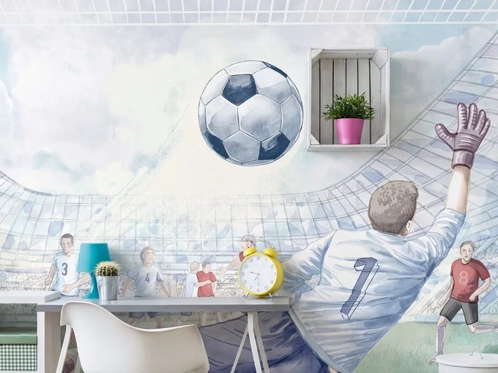 Nástěnný mural FOTBAL do dětského pokoje