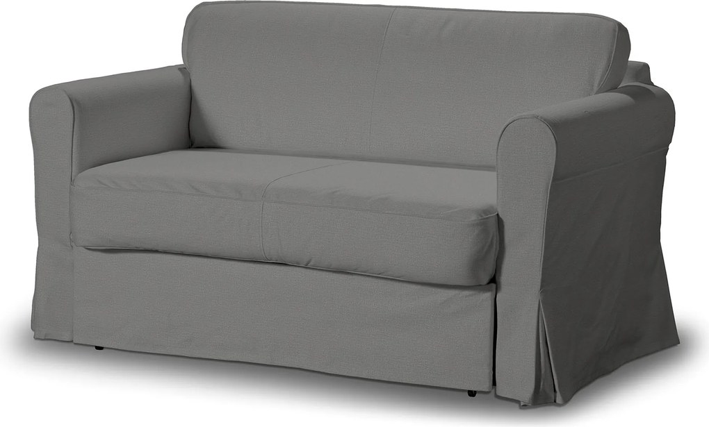 Potah na pohovku IKEA  Hagalund barva šedá látka sametová