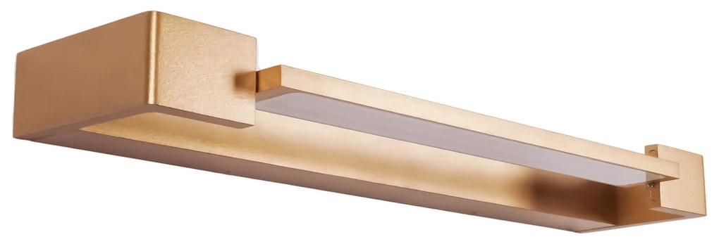 MAXlight Zlaté nástěnné světlo FLINK 45 cm IP44