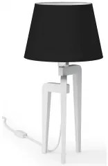 Stolní lampa LF 26, bílá podnož (Černá)