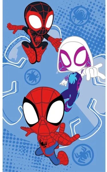 Carbotex Dětský froté ručník Spidey Pavoučí síla 30x50 cm