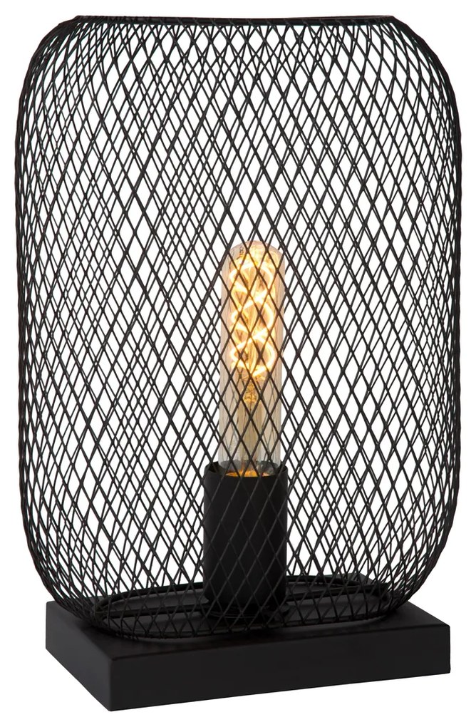 Lucide 78592/01/30 stolní lampa Mesh černá, E27, 33,5cm