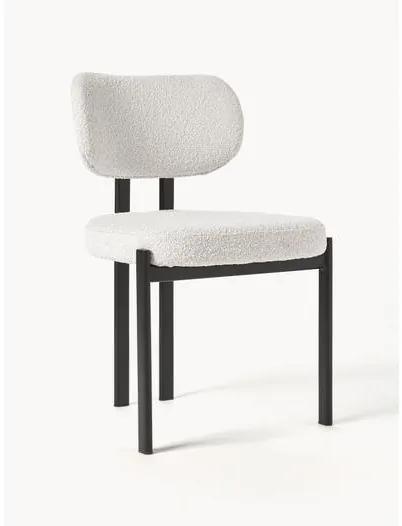 Čalouněná bouclé židle Adrien