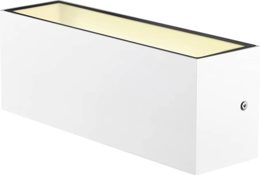 LA 1005156 SITRA L WL UP/DOWN venkovní LED nástěnné přisazené svítidlo, bílé CCT switch 3000/4000 K - BIG WHITE (SLV)