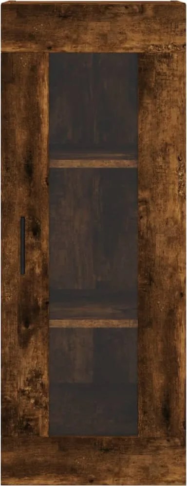 Skříň highboard kouřový dub 34,5 x 34 x 180 cm kompozitní dřevo 3199190