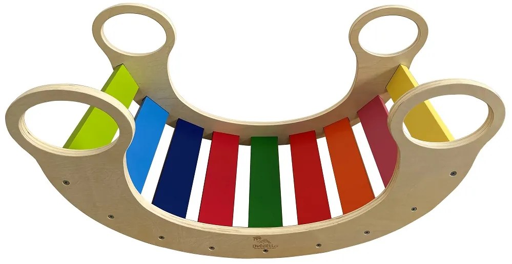 2Kids Toys Montessori duhová houpačka