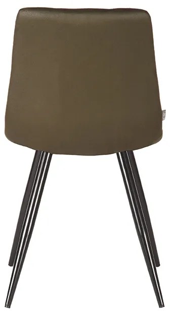 LABEL51 jídelní židle JAY zelená Color: Army green UK-30.232