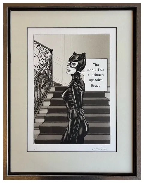 Ptáček Petr - Catwoman | 45.5x59.0