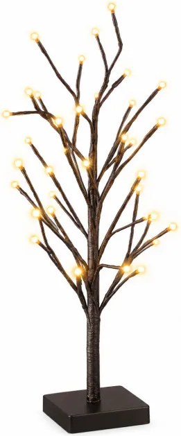Dekorativní LED stromek černý 60 cm, 24 LED