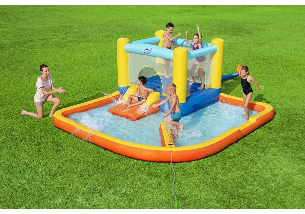 Bestway Nafukovací vodní centrum s trampolínou Beach Bounce Water Park, 365 x 340 x 152 cm