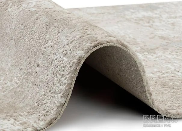 Breno Kusový koberec ELIF 401 beige, 80x150 cm, Béžová/Vícebarevné
