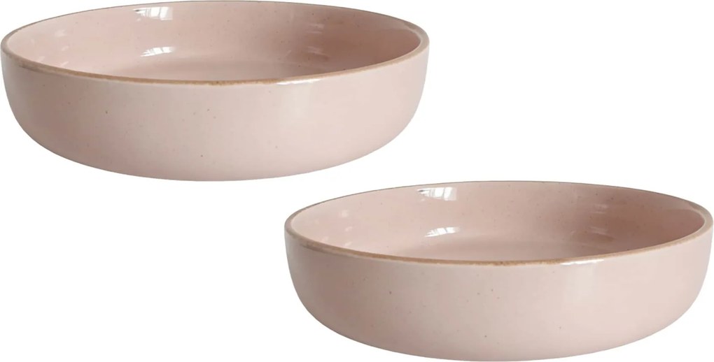 Sinsay - Puntíkované misky 2 pack - pastelová růžová