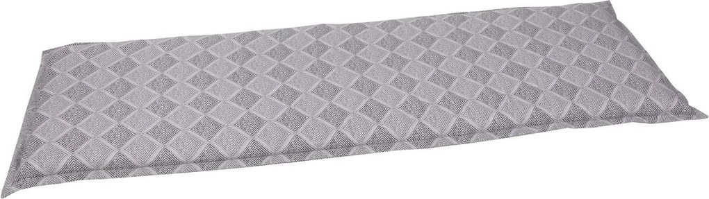Go-De Textil Sada zahradních podsedáků Raute (podsedák na lavici, 3 místa k sezení, šedá)