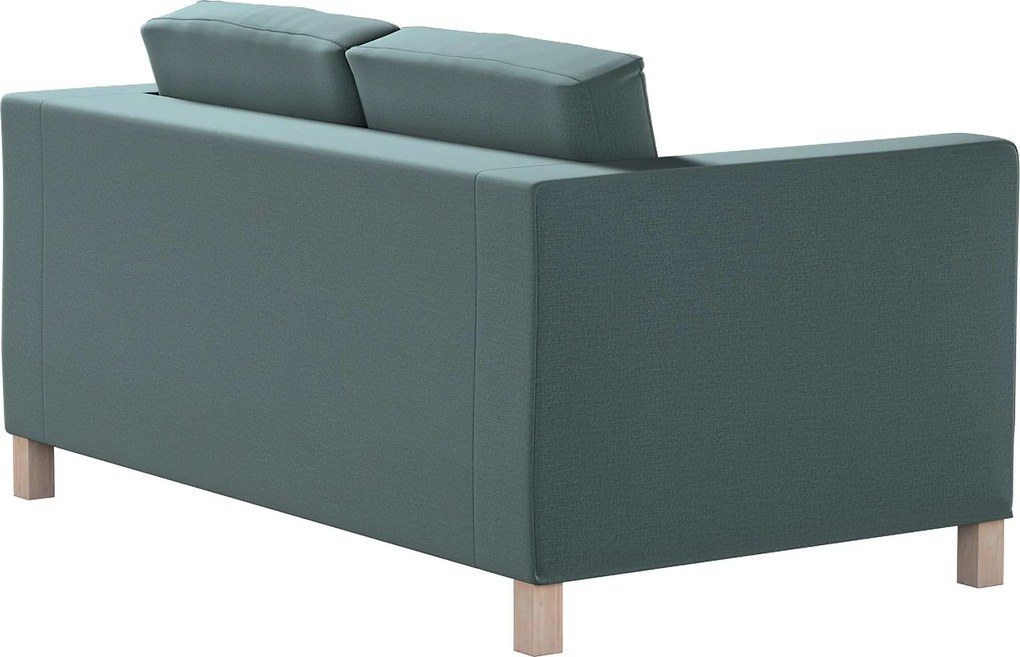 Potah na pohovku IKEA  Karlanda 2-místná, krátký barva zelená látka sametová