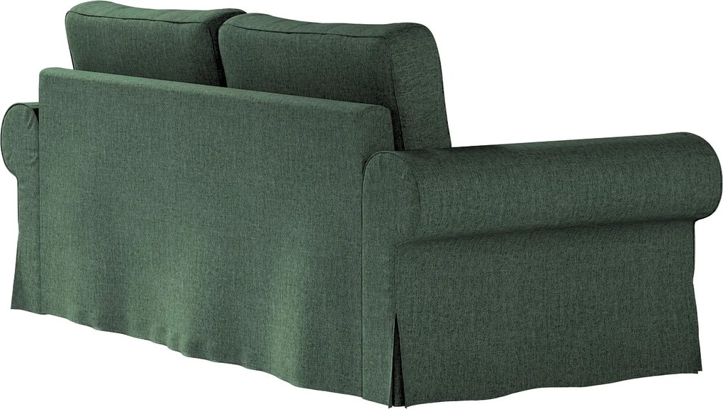 Potah na pohovku IKEA Backabro, 3-místná, rozkládací barva zelená látka pletený vzor