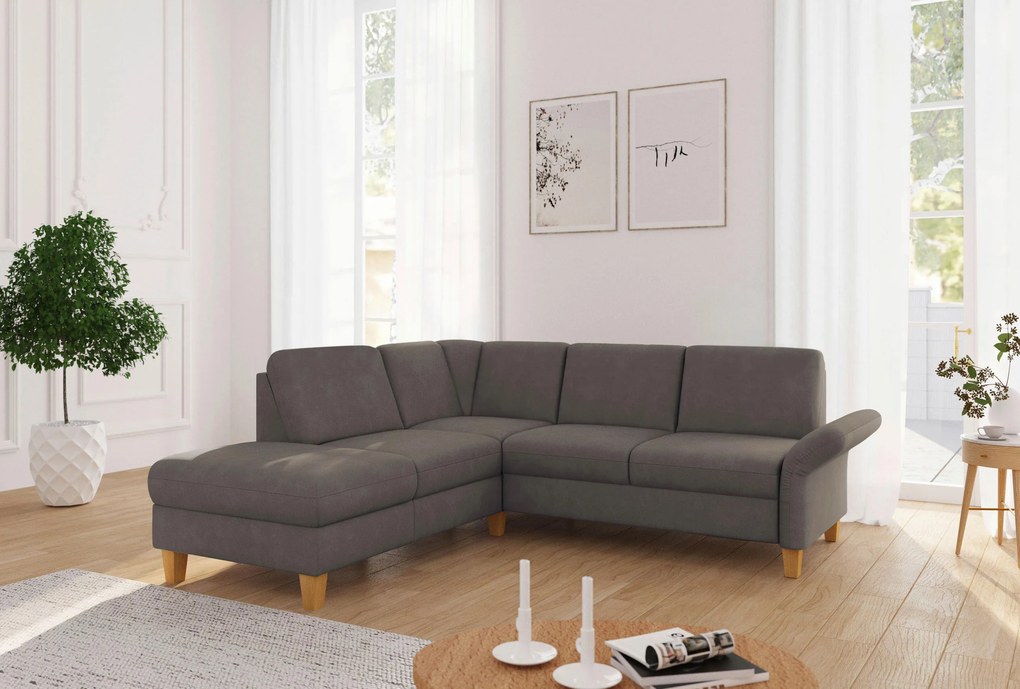 XXXLutz ROHOVÁ SEDAČKA, textil, jílová barva Sit & More - Sedací soupravy - 000144016156