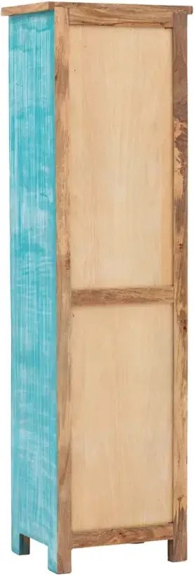 furniture-nabytek.cz - Masivní koupelnová skříň Santoro, modrá, Holz - Mango