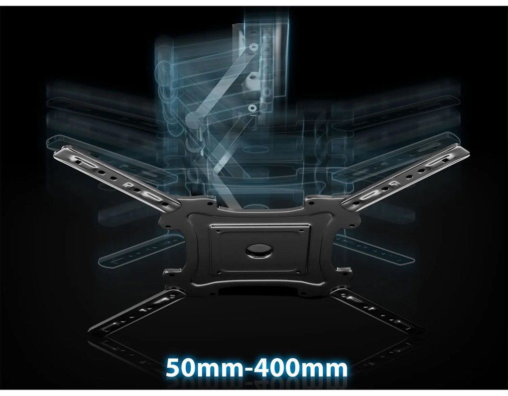 Držák na TV Humberg 17-56 palců s nosností 35 kg pro bezpečné uchycení televizorů