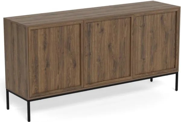 Komoda Palmdale 158 cm dub kouřový