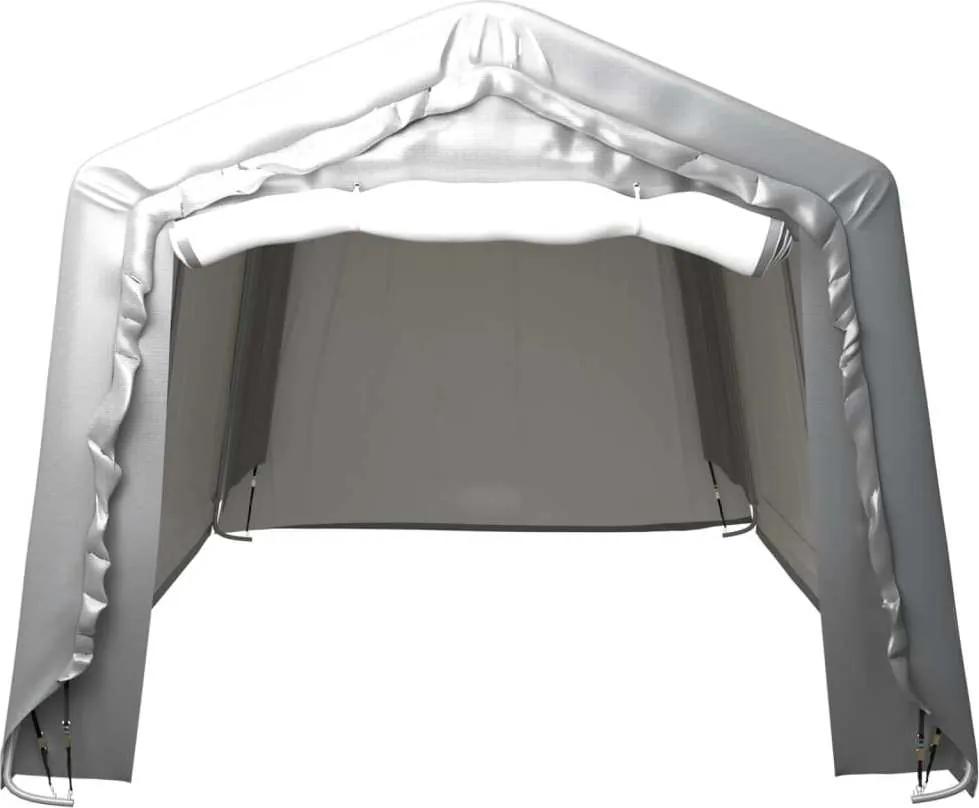 vidaXL Úložný stan 300 x 600 cm ocelově šedý [3079588]