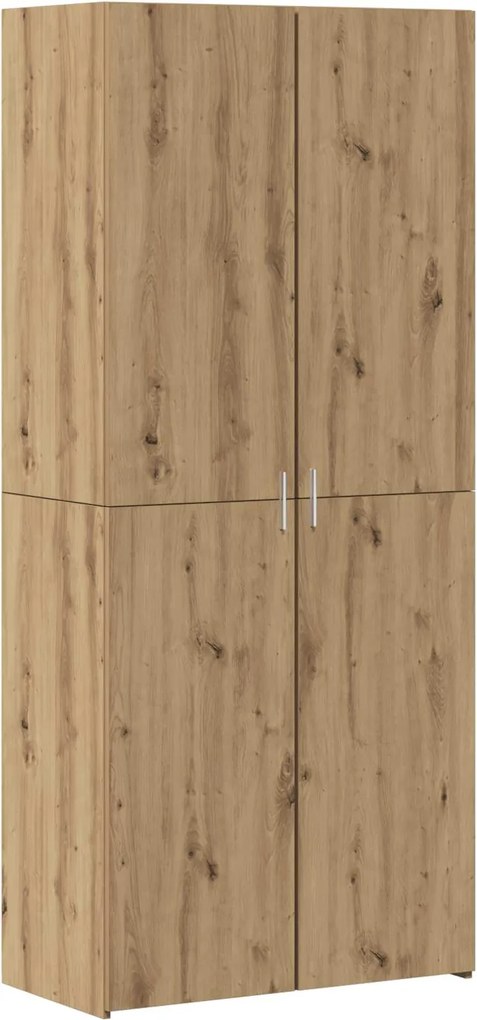 Úložná skříňka 2 ks Artisanový dub 80 x 42,5 x 225 cm 3394516