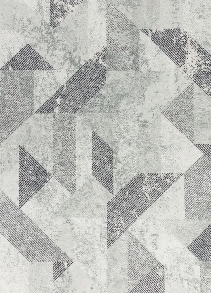 Koberce Breno Kusový koberec ORIGINS 505 10/A920, Šedá, 67 x 130 cm
